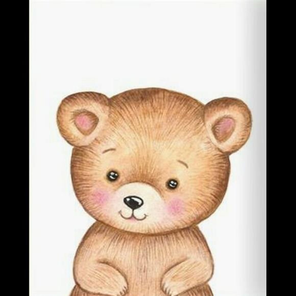 Art | Nursery Decor Baby Forest Animal Drawings Wall Art Set Of 6 ...